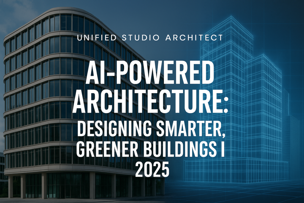 AI-Powered Architecture: Designing Smarter, Greener Buildings in 2025 | Unified Studio Architect-USA