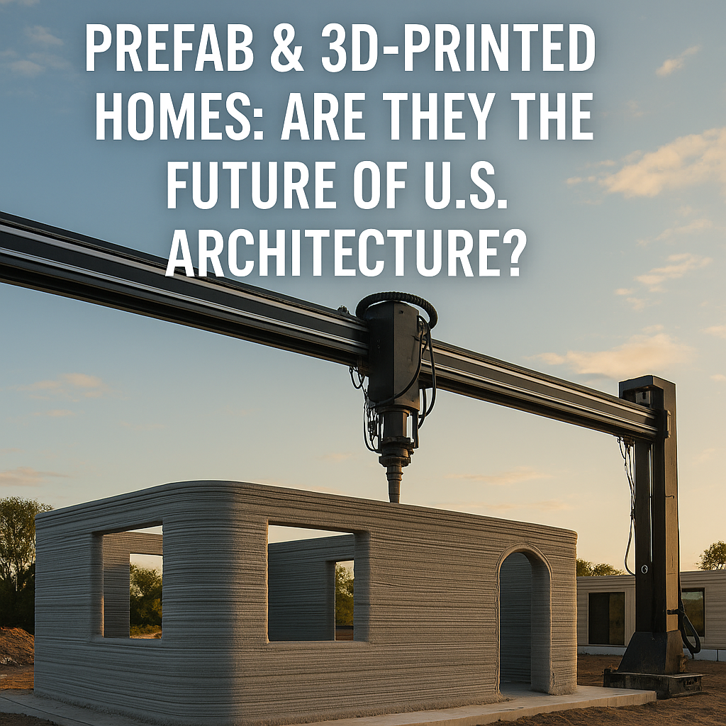 Prefab & 3D-Printed Homes: Are They the Future of U.S. Architecture? | Unified Studio Architect-USA